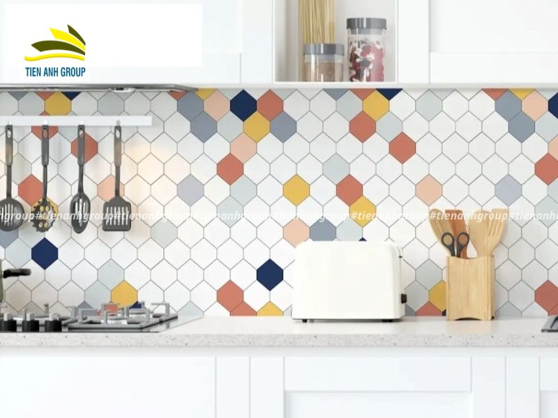 TOP 5 Mẫu Gạch ốp bếp - Lựa chọn hoàn hảo cho không gian
