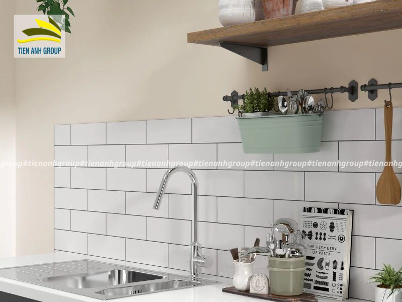 TOP 5 Mẫu Gạch ốp bếp - Lựa chọn hoàn hảo cho không gian